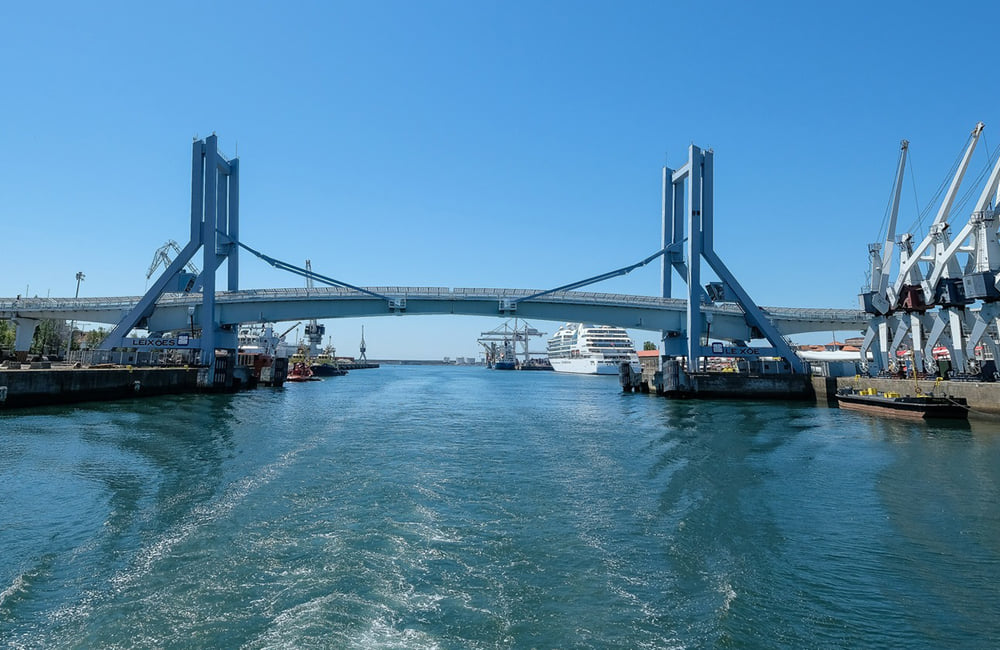 Ponte Móvel de Leixões só ficará imobilizada em 2026 durante obras de ...
